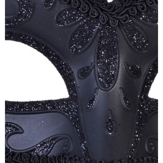 Masca fantezista cu sclipici, accesoriu pentru costumatie de Carnaval ...