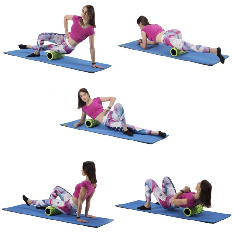 Yoga roller, Dynamic, 33 x 14 cm - eMAG.ro