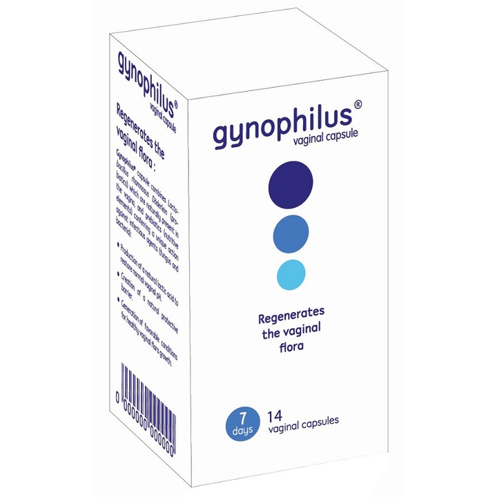 Capsule vaginale pentru regenerarea microbiotei vaginale GynOphilus ...