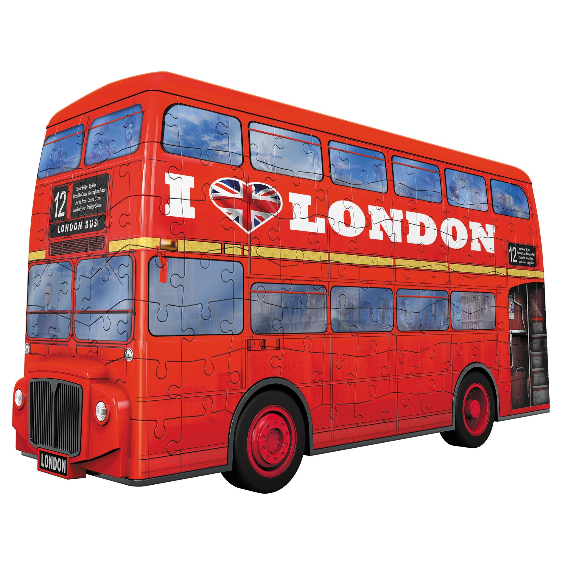 Ravensburger London Busz 216db-os 3D puzzle - eMAG.hu
