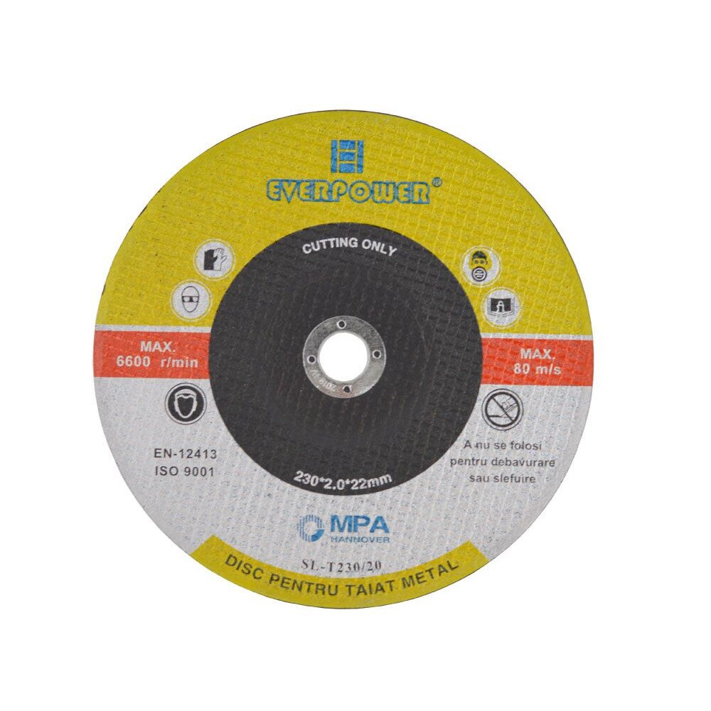 Disc debitare Everpower metal EN12413 - 230x2 mm - eMAG.ro