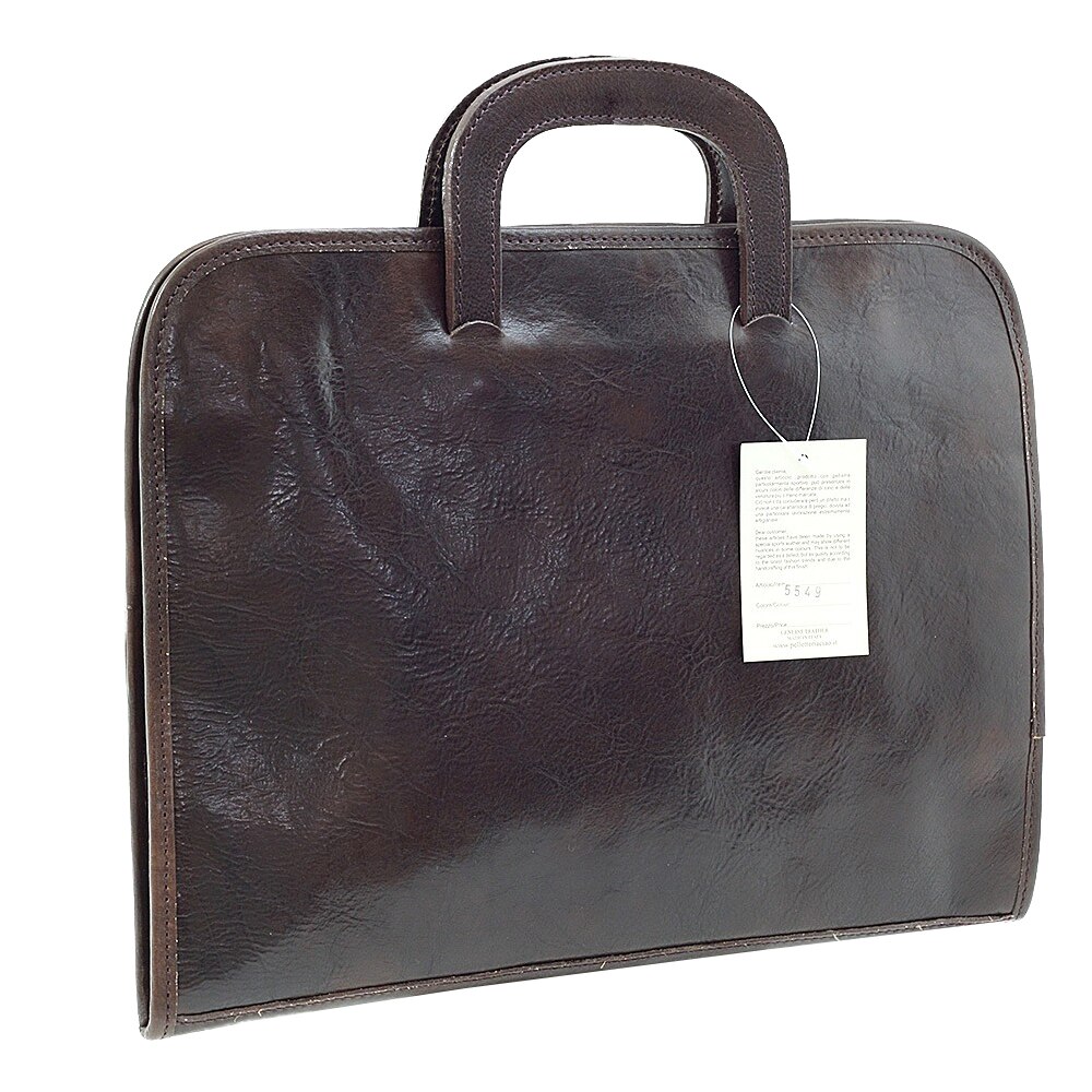 Mapa documente, barbati, Suveran, Piele naturala vachetta, maro - eMAG.ro