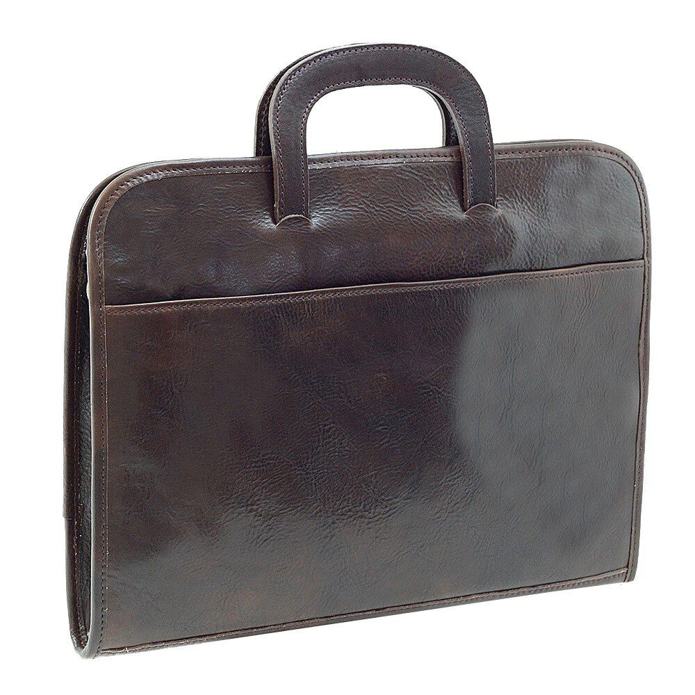 Mapa documente, dama, Suveran, Piele naturala vachetta, maro - eMAG.ro