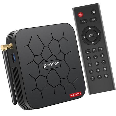 Mediaplayer Pendoo X6 pro, Android 9, 32GB, Bluetooth 5.0, Negru - eMAG.ro