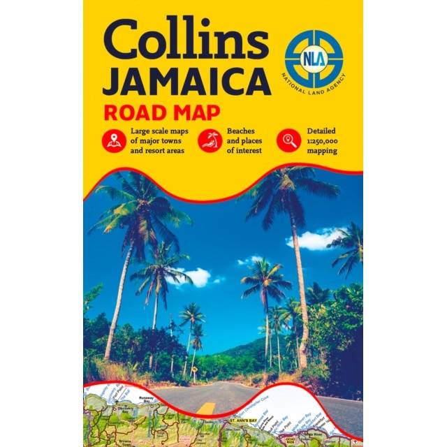 Jamaica Road Map, National Land Agency - eMAG.ro