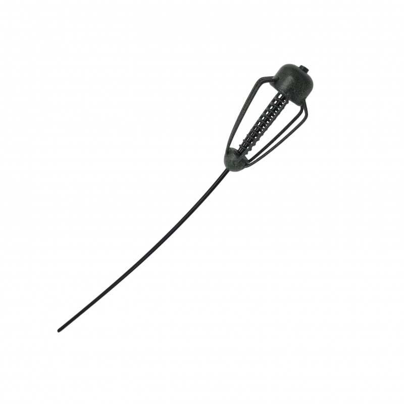 Momitor cu tija pentru pescuit, circa 80 grame, 25 cm, culoare verde ...