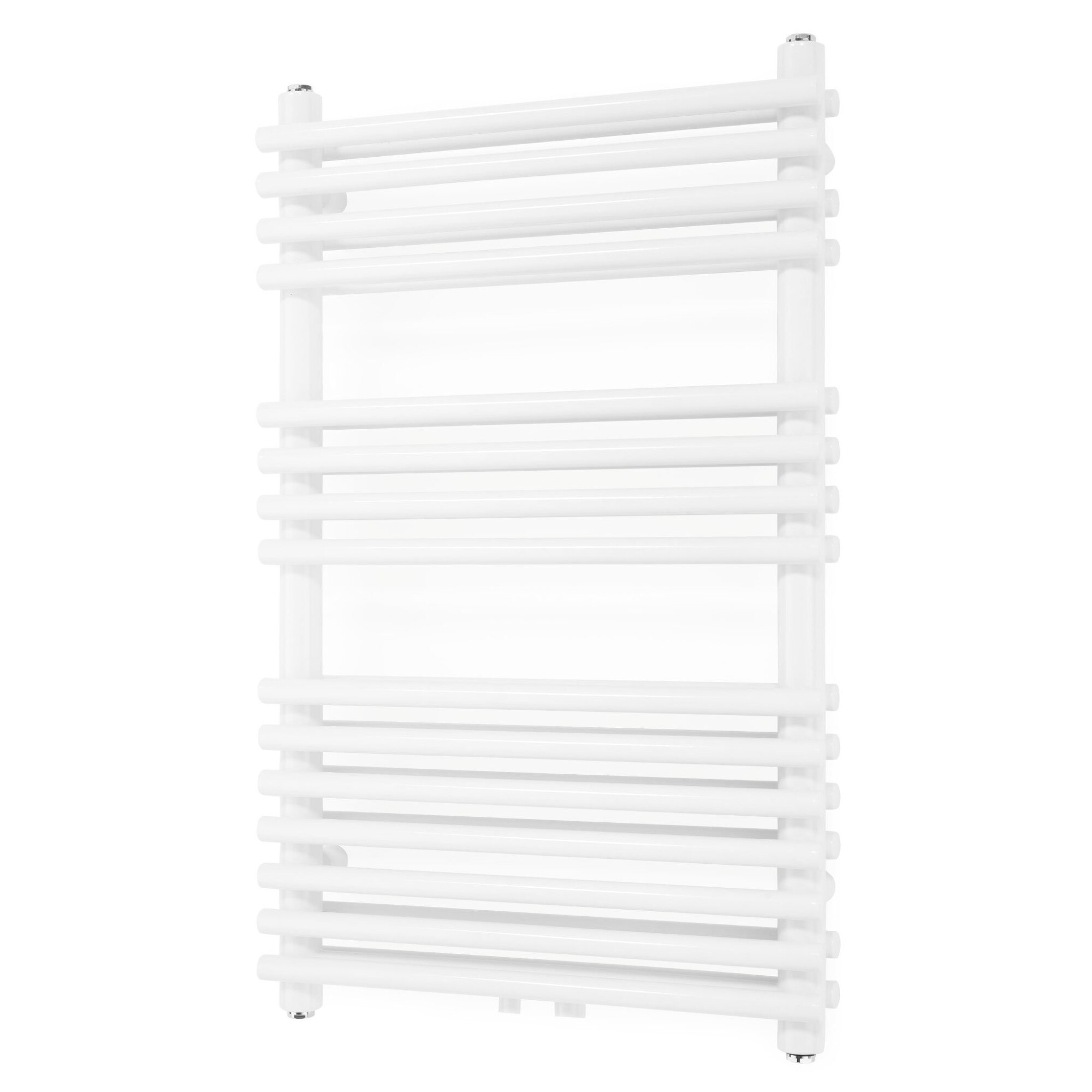Radiator baie AIX©, dimensiuni L 80 x l 50 cm, culoare alb, din otel ...
