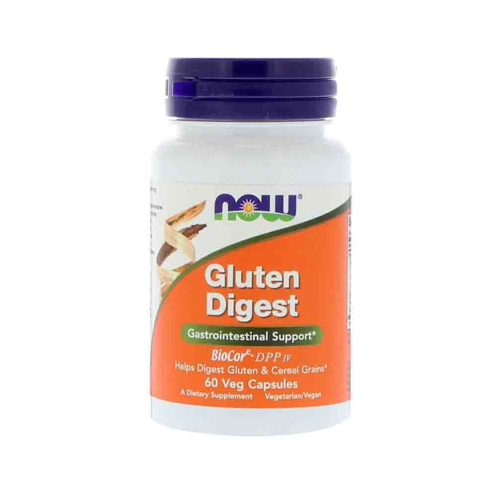 Capsule pentru Digestia Glutenului, Gluten Digest, Now Foods, 60 ...