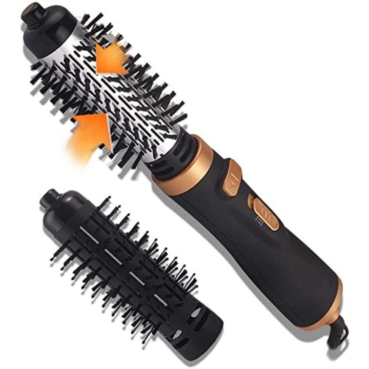 Perie Rotativa Profesionala FOXMAG24®, 1000 W, 2 perii, 2 trepte de ...