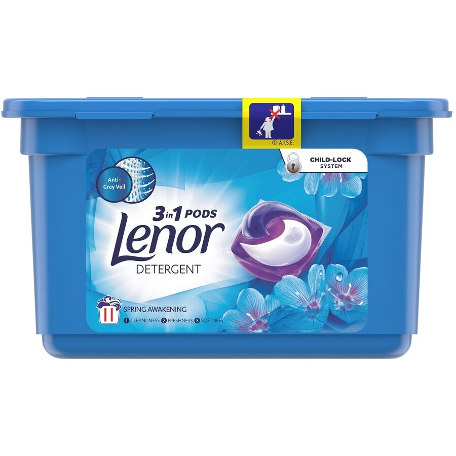 Detergent capsule Lenor All in One PODS Spring Awakening, 11 spalari ...