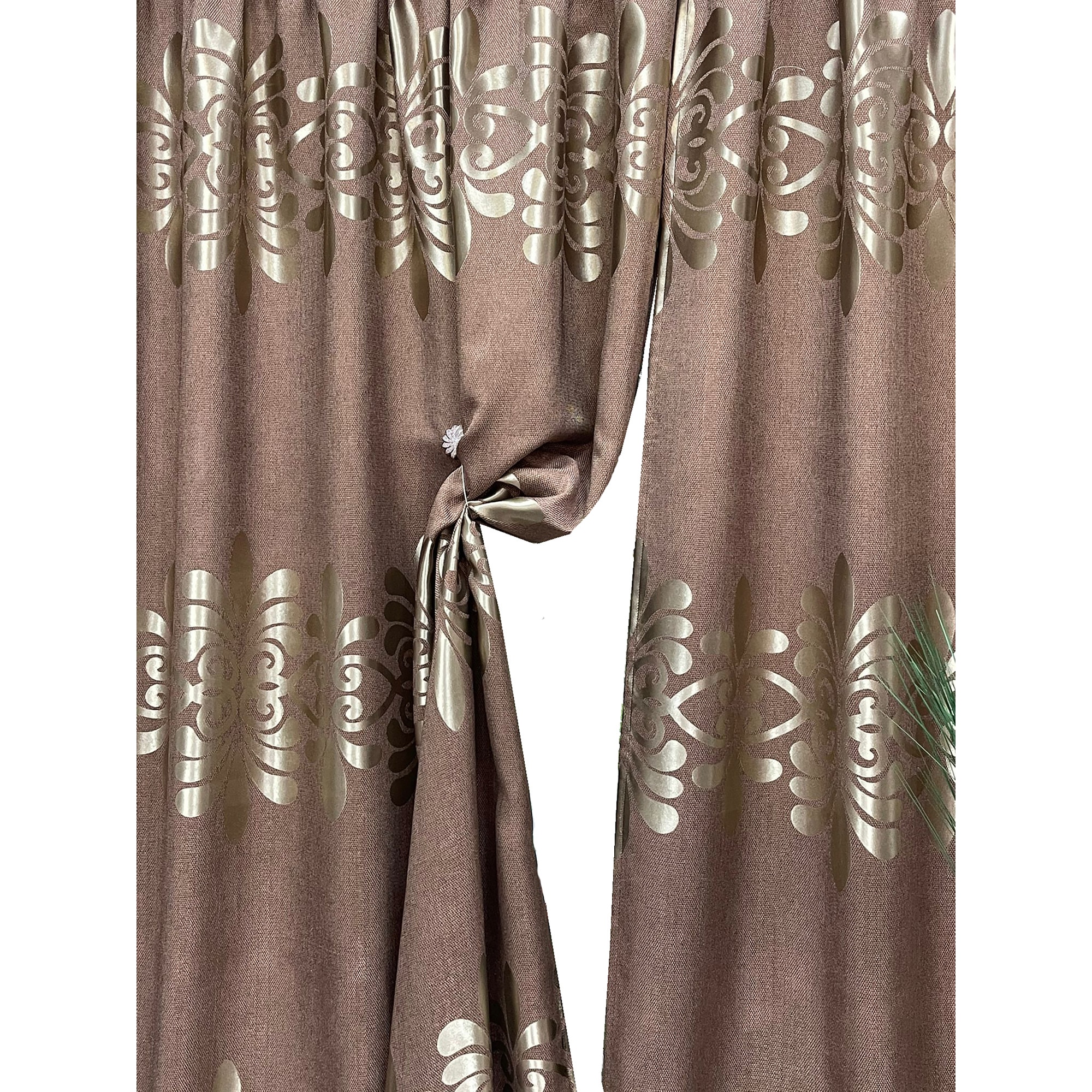 Set draperii, culoare maro, colectia "Rococo Design by Liz Line ...