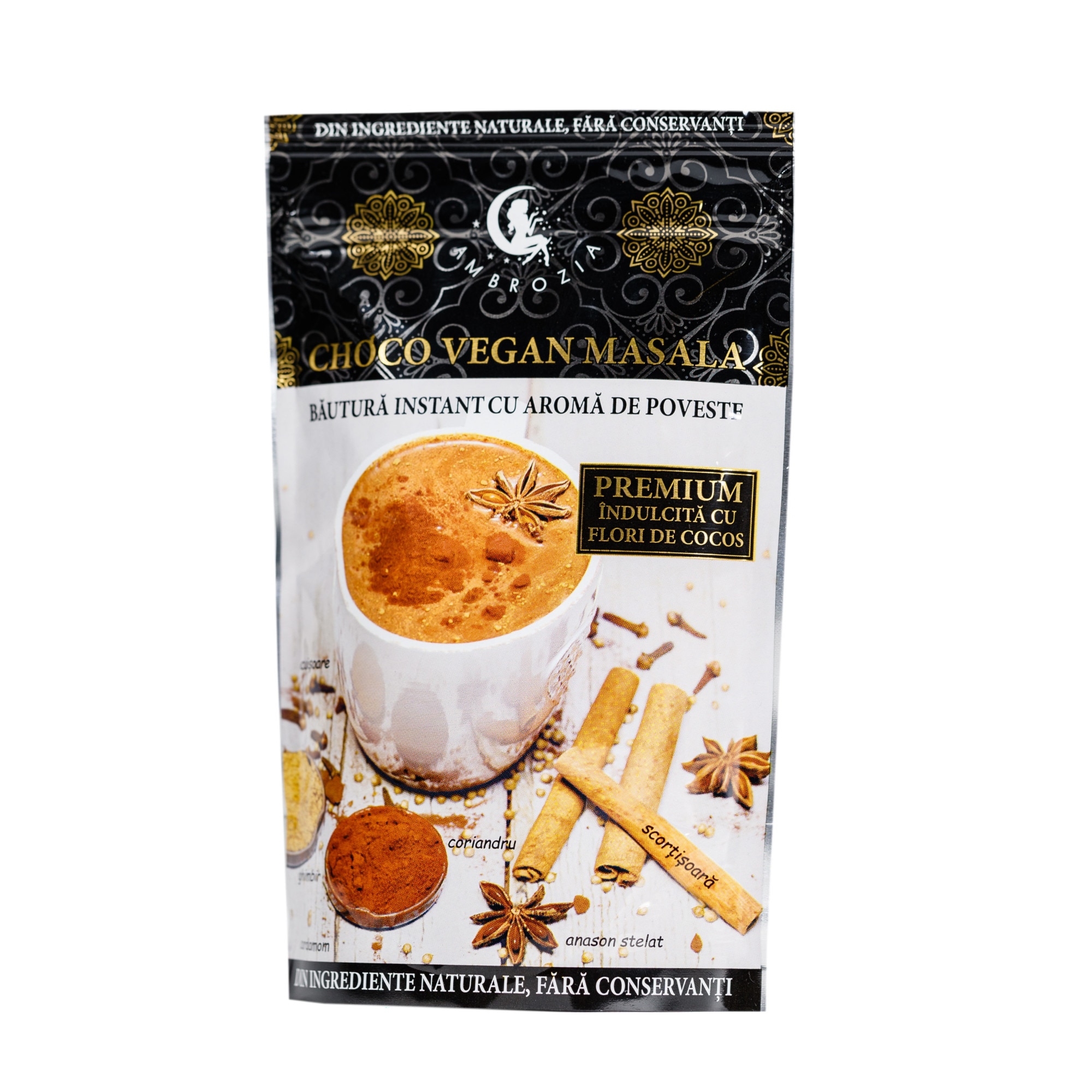 Ciocolata calda vegana-Choco vegan masala(ciocolata calda instant ...