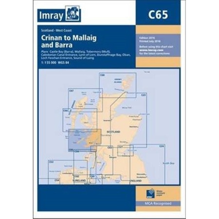 Imray Chart C65 Crinan to Mallaig and Barra, Imray - eMAG.ro