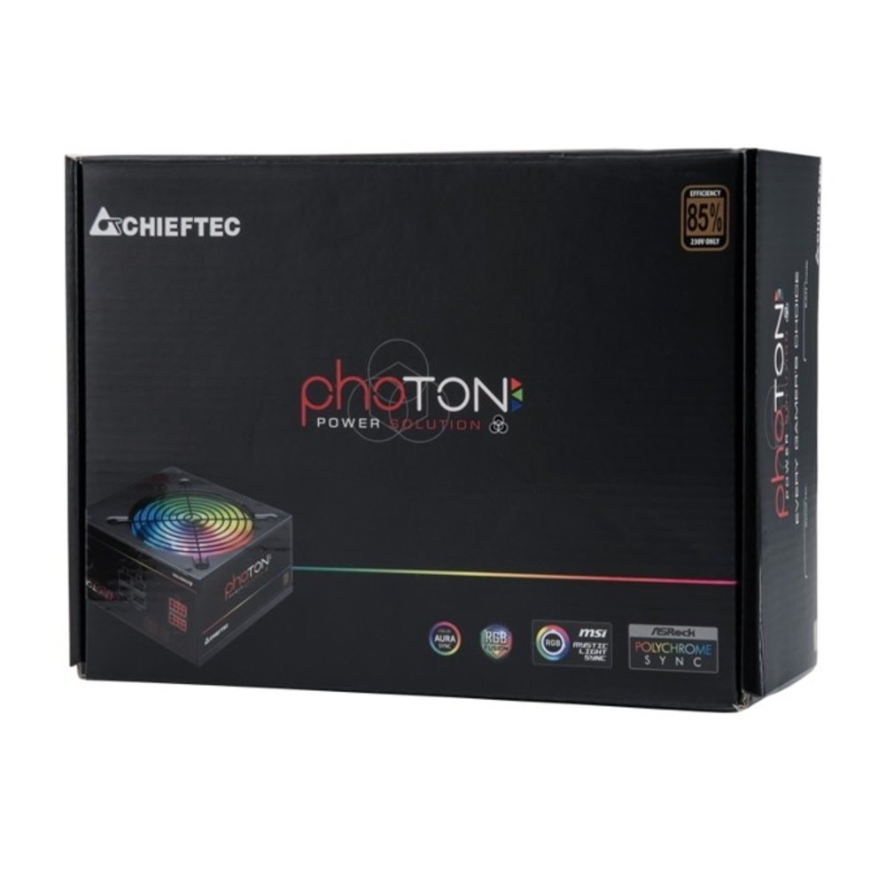 Захранване Chieftec Photon CTG-650C-RGB, 650W, Active PFC, 120mm ...