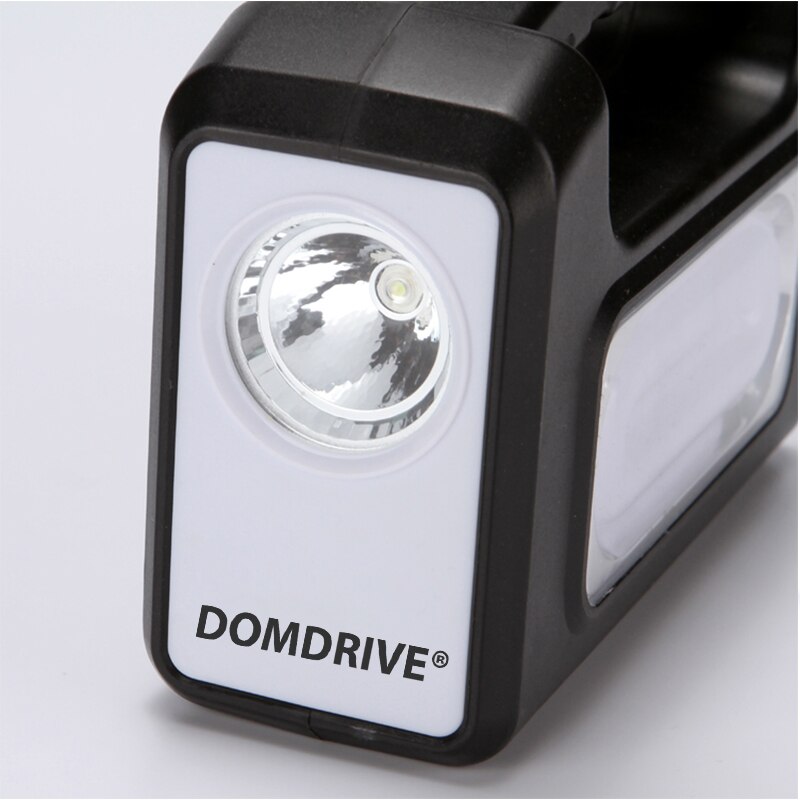 Комплект соларни лампа и фенер DOMDRIVE, 3 крушки и зарядно за телефон ...