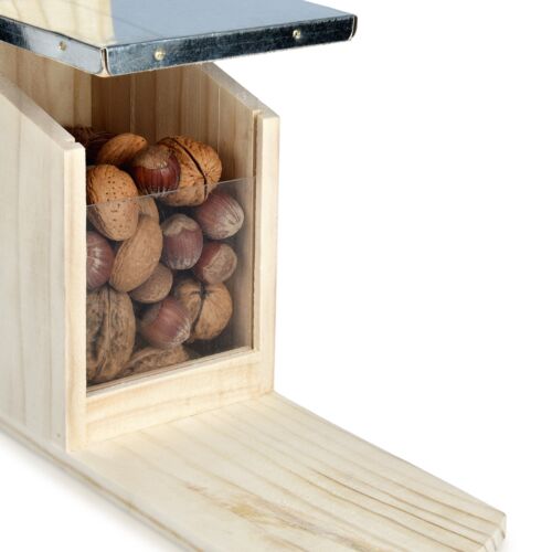 Casa de hranire pentru veverite din lemn, 47599.01 - eMAG.ro