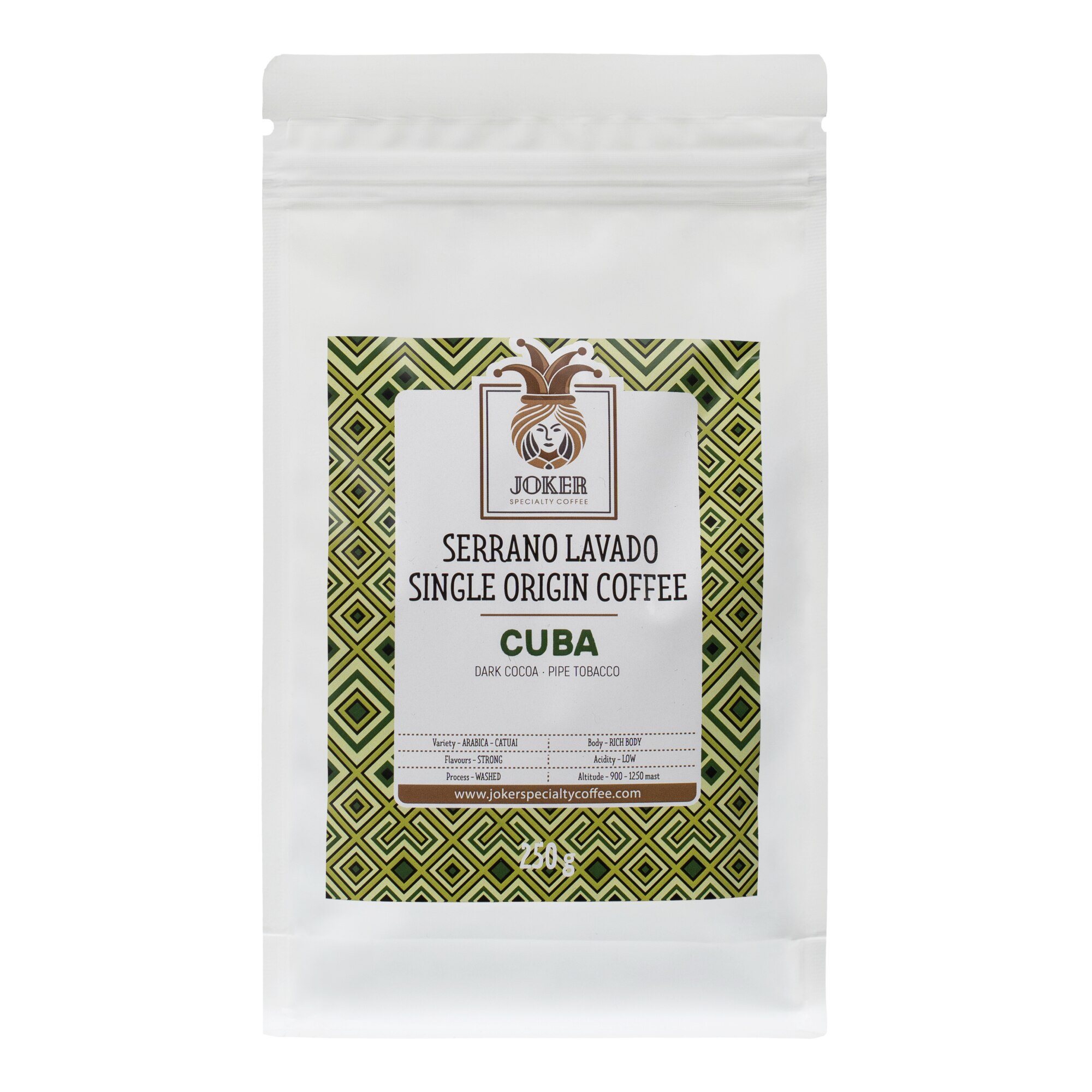 Кафе зърна Joker Specialty Coffee, Cuba Serrano Lavado Single Origin ...