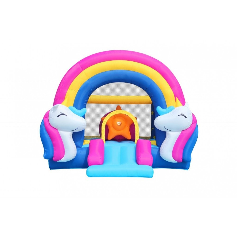 Saltea gonflabila Happy Hop Fantasy Unicorn - eMAG.ro