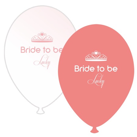 Baloane latex burlacite - Bride to Be Lucky, Radar, Set 25 buc - eMAG.ro