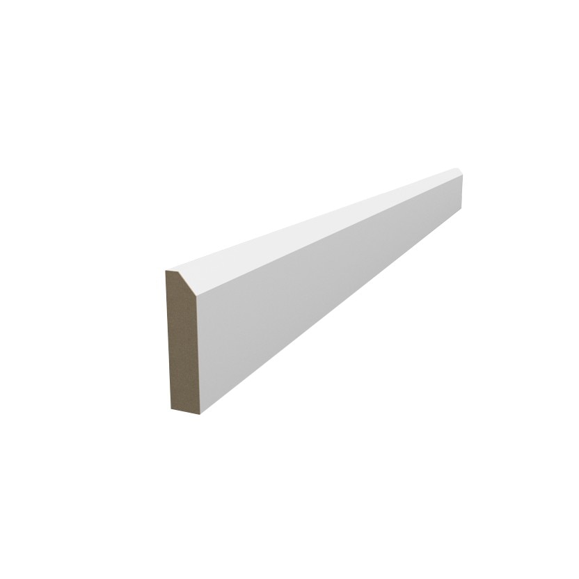 Plinta MDF Edge 6.9 cm Alba - eMAG.ro