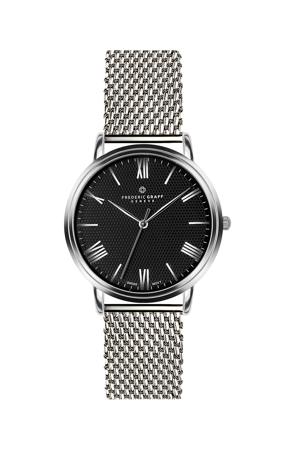 Frederic Graff, Часовник с иноксова верижка, Сребрист - eMAG.bg