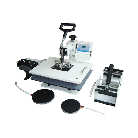 Presa termica personalizare sublimare, 5 in 1, Createur, tricouri ...
