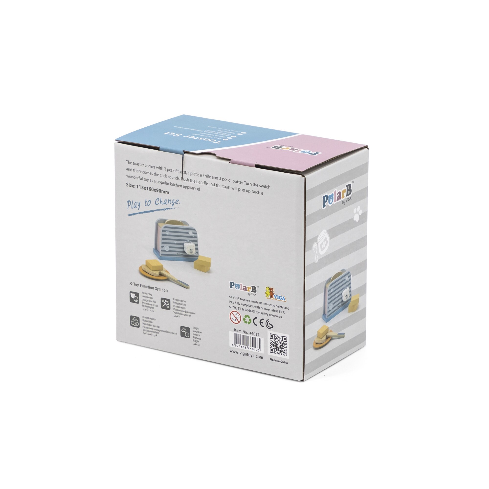 Set toaster PolarB, Viga, 8 piese - eMAG.ro