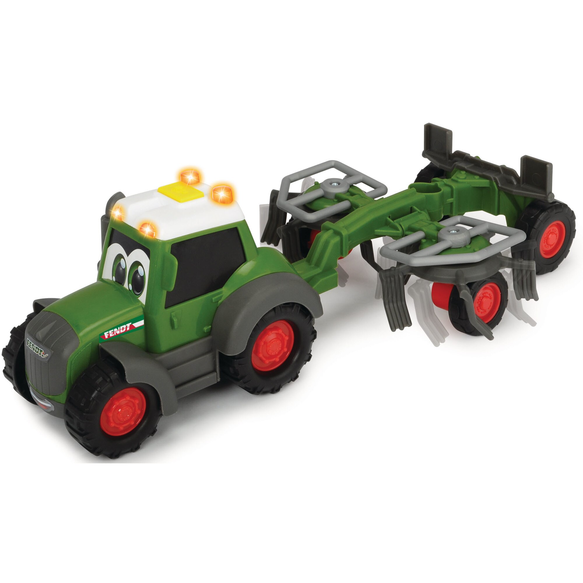 Трактор Dickie Toys - Happy fendt tedder, 30 см - eMAG.bg