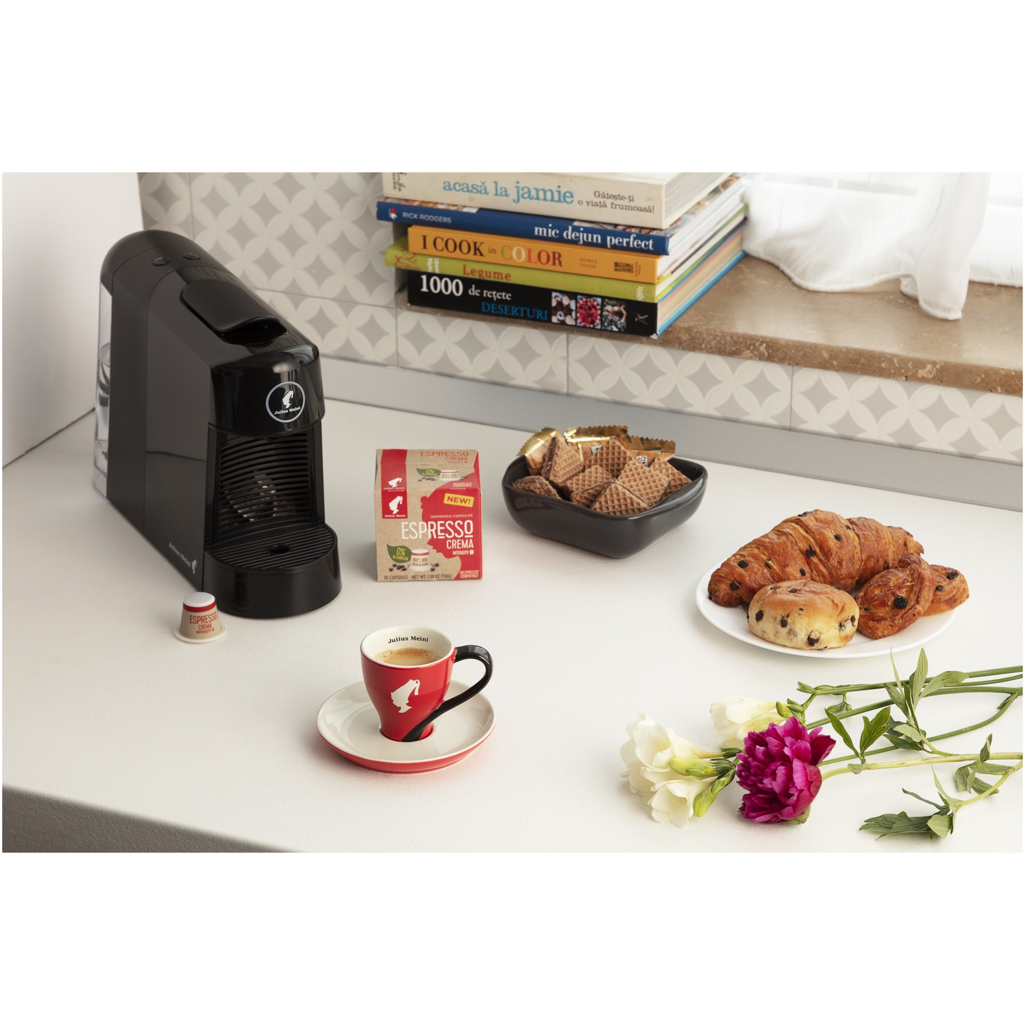 Cafea capsule Julius Meinl Espresso Crema, compatibile Nespresso, 10 ...