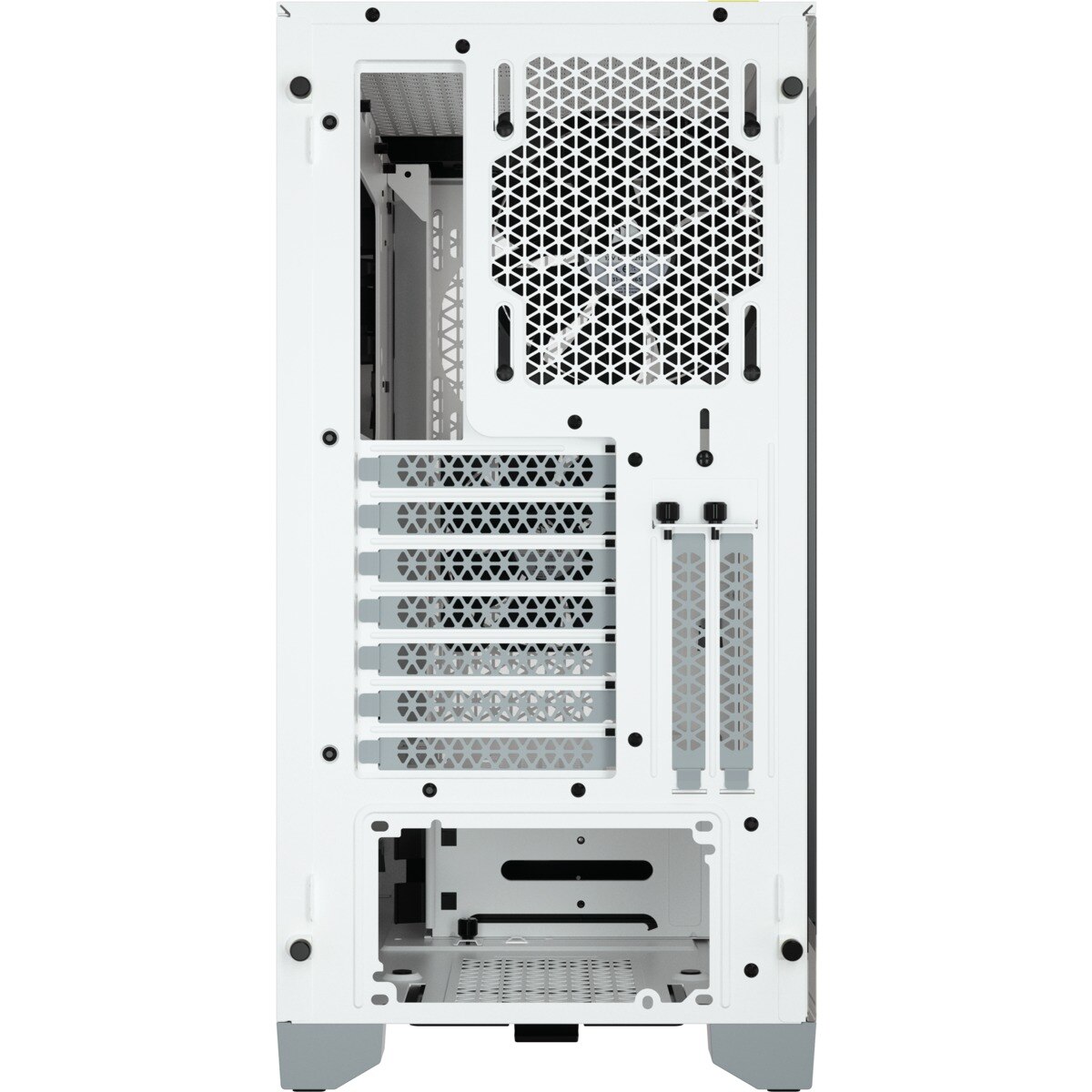 Carcasa Corsair 4000D AIRFLOW, Mid-Tower, fara sursa, ATX, White - eMAG.ro