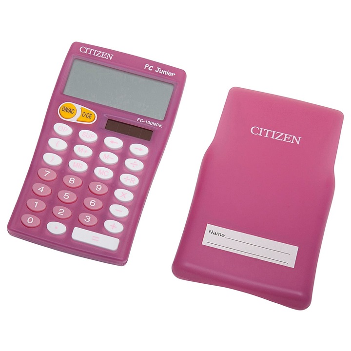 Calculator de birou Citizen FC-100NPK roz - eMAG.ro