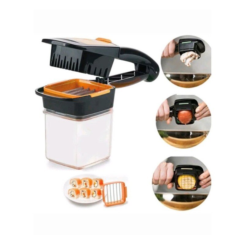 Feliator 5 in 1 pentru fructe si legume, YZ8886 - eMAG.ro