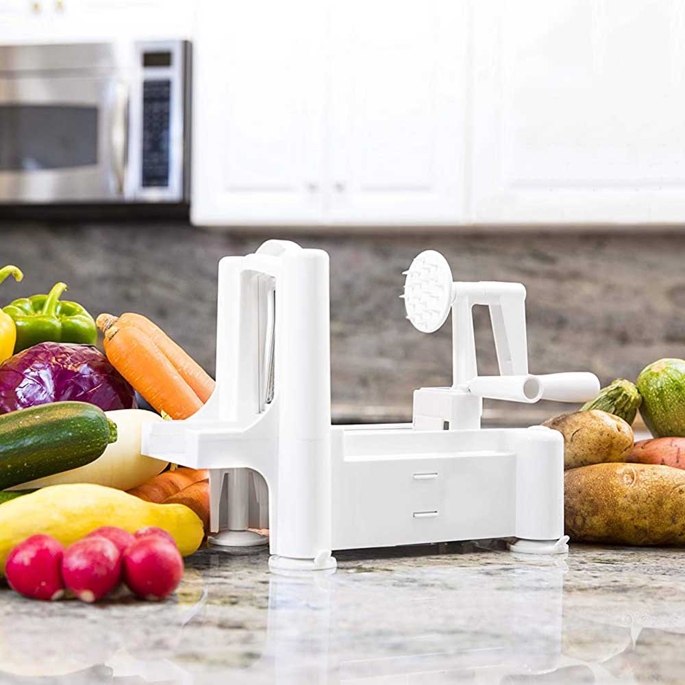 Set feliator legume 5 in 1 Timeless Tools, cu 5 lamele interschimbabile ...