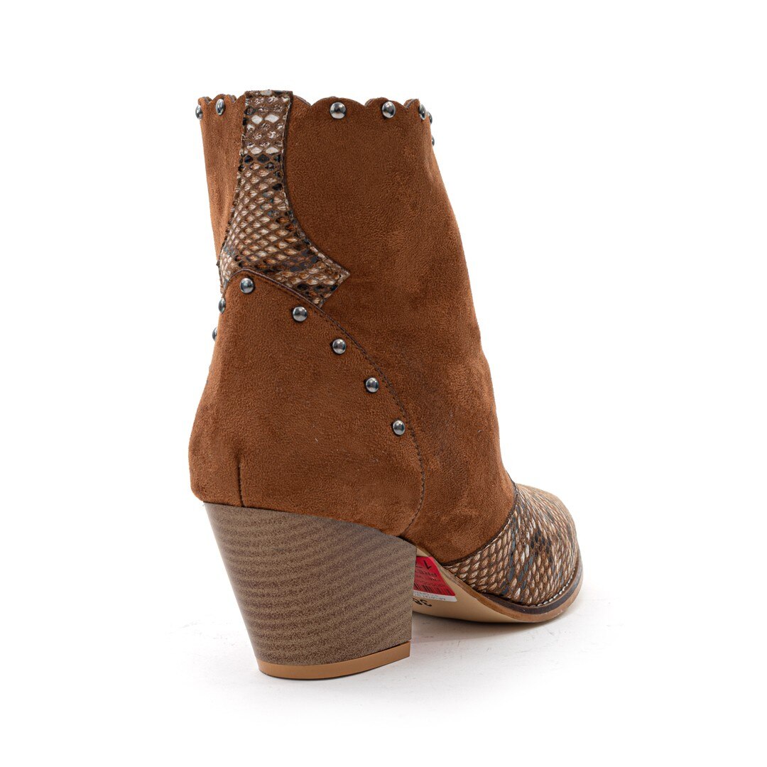 Ciocate dama scurte cu capse si varf snake Maro 39 EU - eMAG.ro