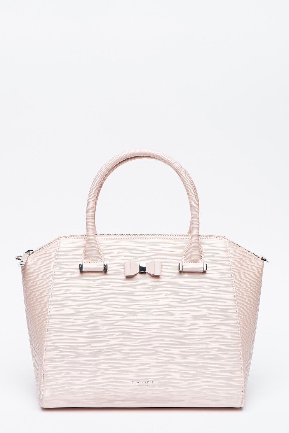Ted Baker, Geanta shopper din piele Dalice, Roz pastel - eMAG.ro