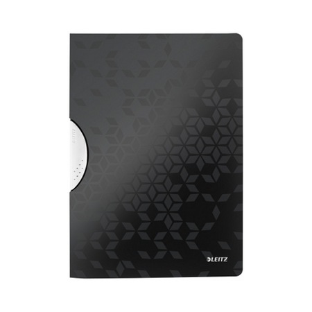 Dosar cu clip Leitz Style ColorClip Professional, PP, negru satin - eMAG.ro