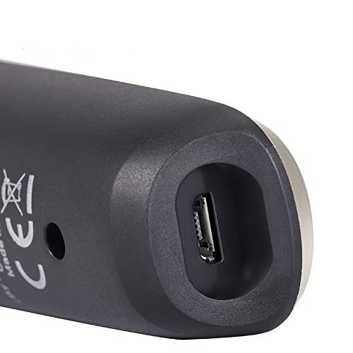 VGR V-031, Professzionális hajvágó, 2 fejjel, Akkumulátoros, USB ...