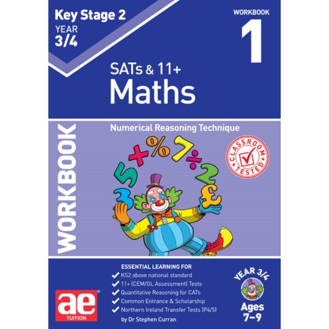 KS2 Maths Year 3/4 Workbook 1 Numerical Reasoning Technique, Curran ...