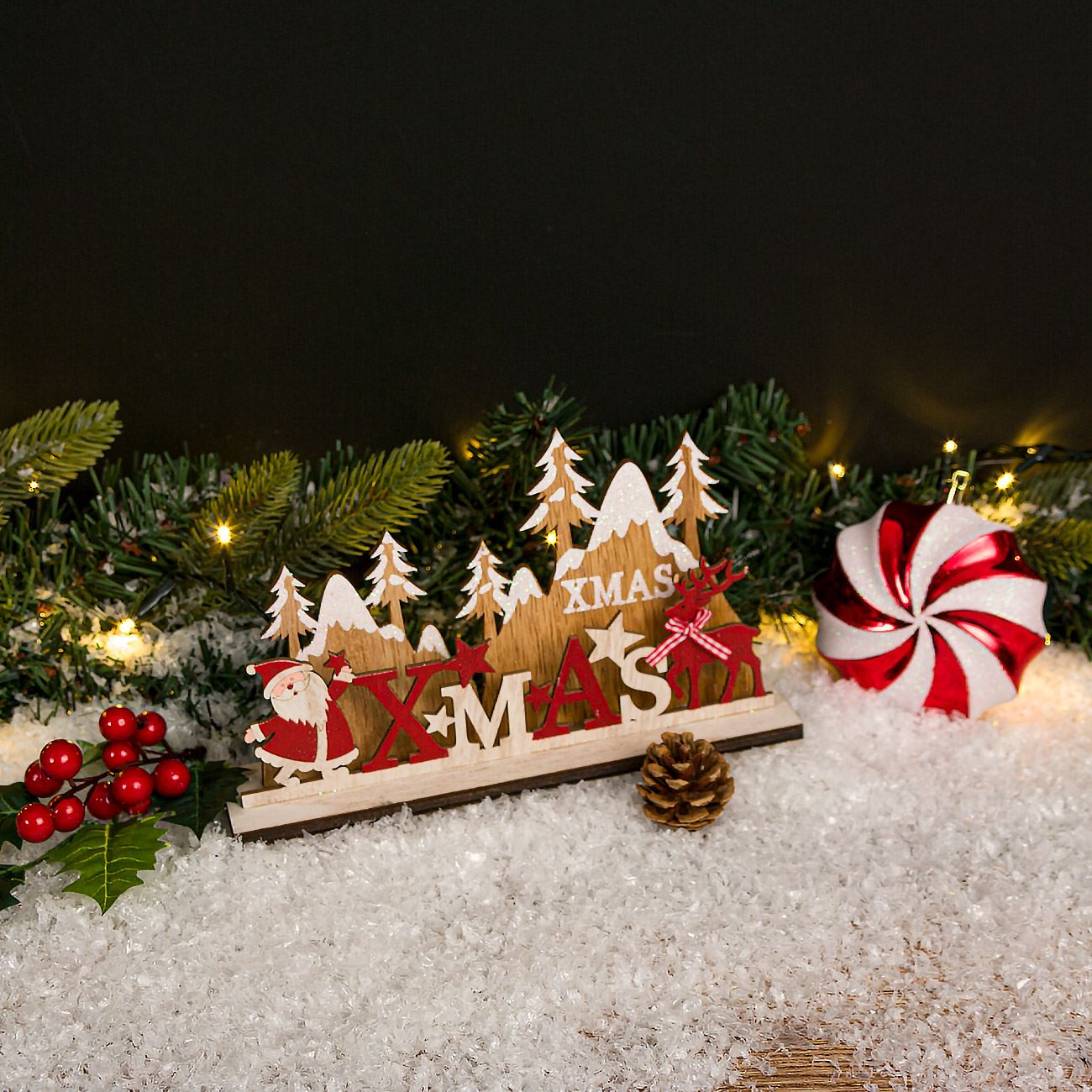 Коледна украса, South Perfect Decor, 14 см - eMAG.bg