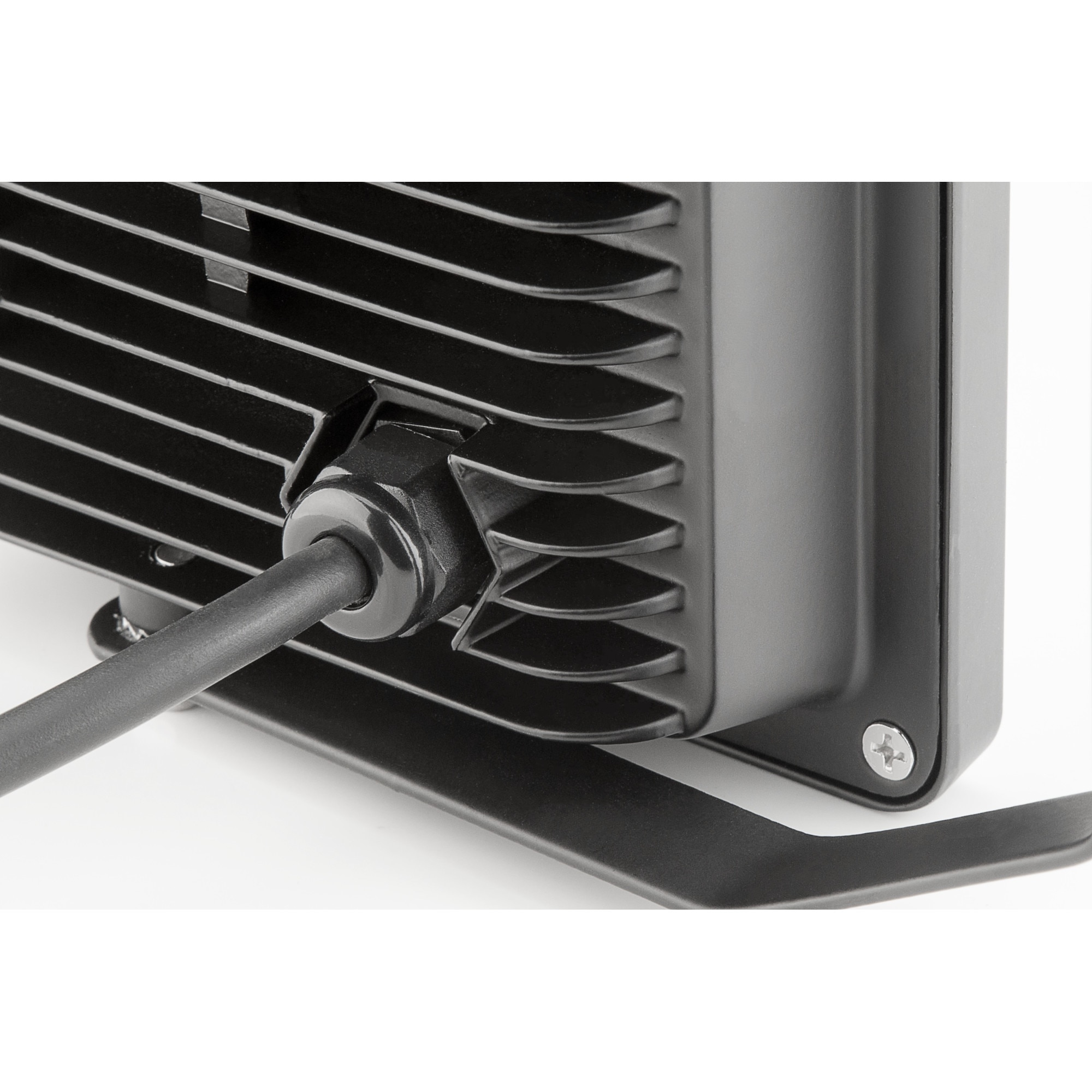 Proiector LED, 20W, lumina rece, cu stativ stand telescopic, IP65 - eMAG.ro