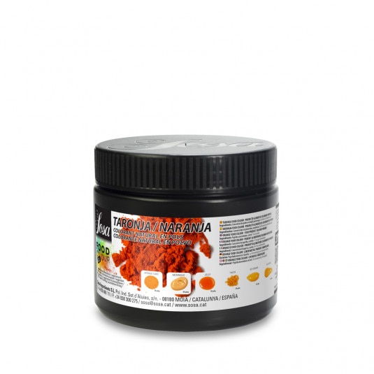 Colorant alimentar natural portocaliu pudra, 200g, Sosa - eMAG.ro