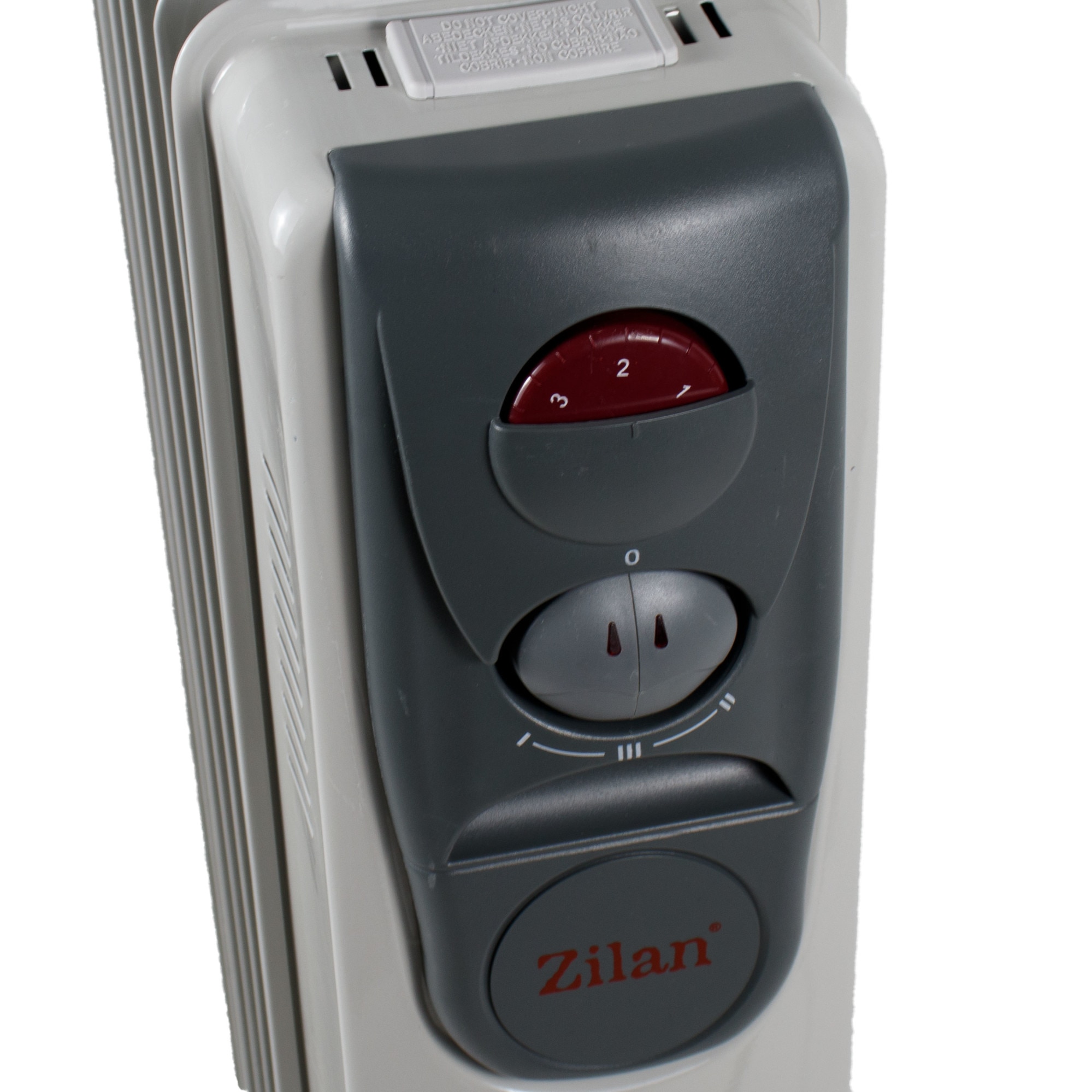 Calorifer electric 1500W, 7 elementi, 3 trepte putere, Termostat ...