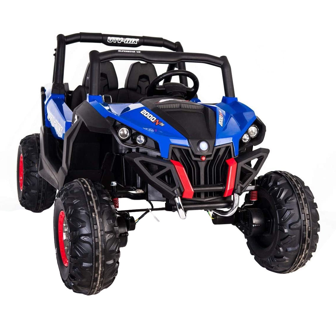 Buggy electric pentru 2 copii Premier 4x4 Superstar, cu 2 baterii, roti ...