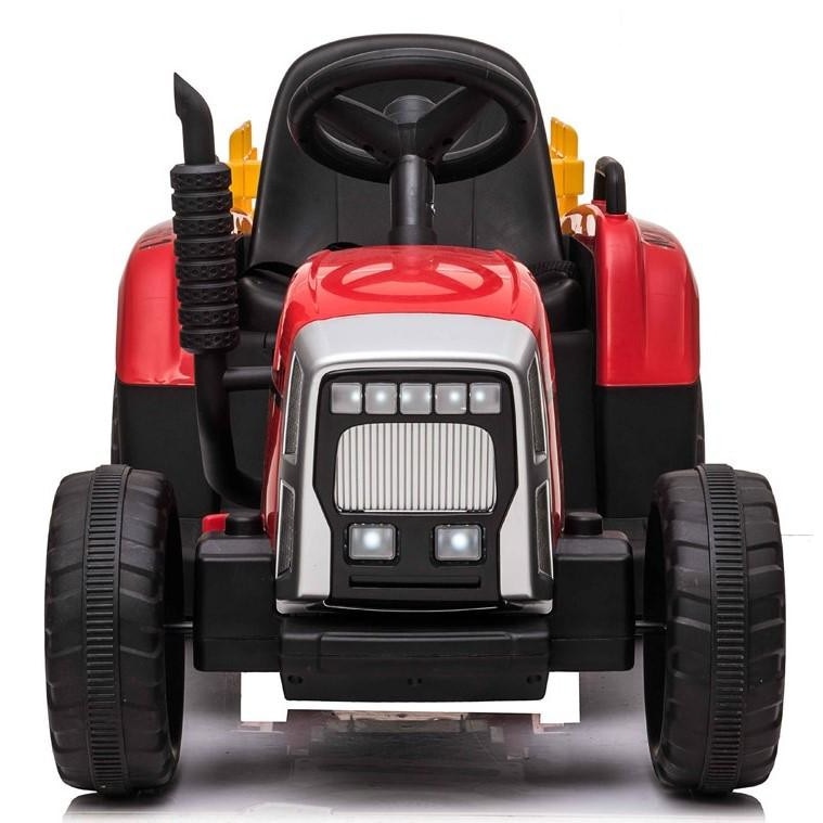 Tractor electric 12V cu remorca si telecomanda Nichiduta Farmer Red ...