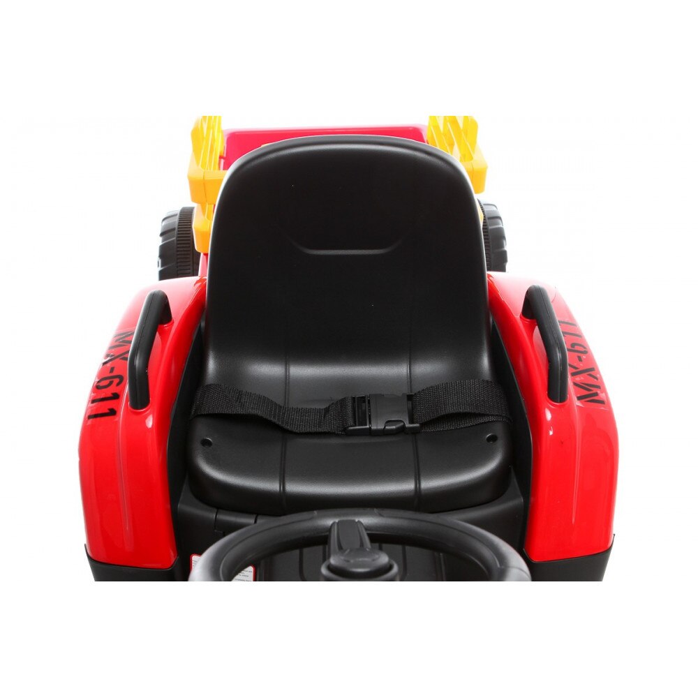 Tractor electric 12V cu remorca si telecomanda Nichiduta Farmer Red ...