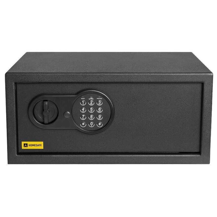 Seif HV24E E, Home Safe, Otel, Inchidere electronica, Negru - eMAG.ro