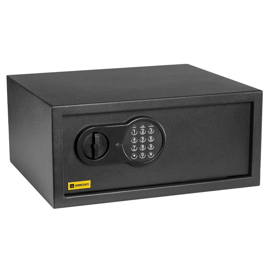 Seif HV24E E, Home Safe, Otel, Inchidere electronica, Negru - eMAG.ro