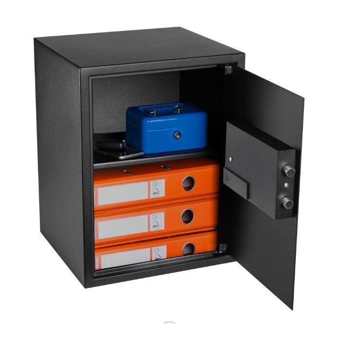 Seif HV50EE, Home Safe, Otel, Inchidere electronica, Negru - eMAG.ro