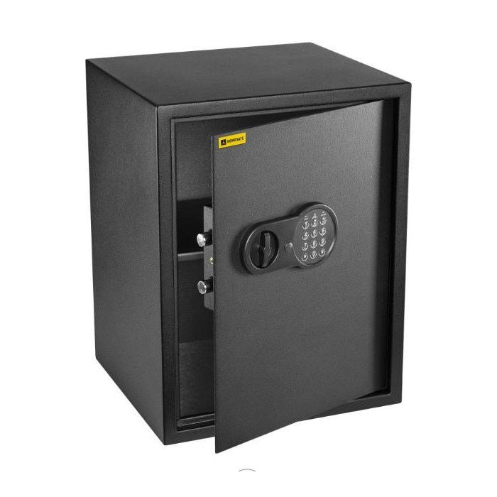 Seif HV50EE, Home Safe, Otel, Inchidere electronica, Negru - eMAG.ro