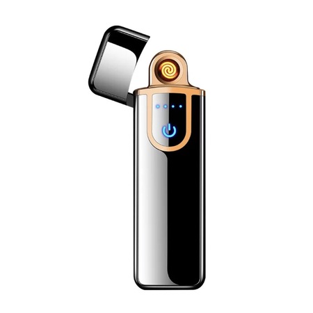 Bricheta electrica slim cu incarcare USB, aprindere cu touch ...